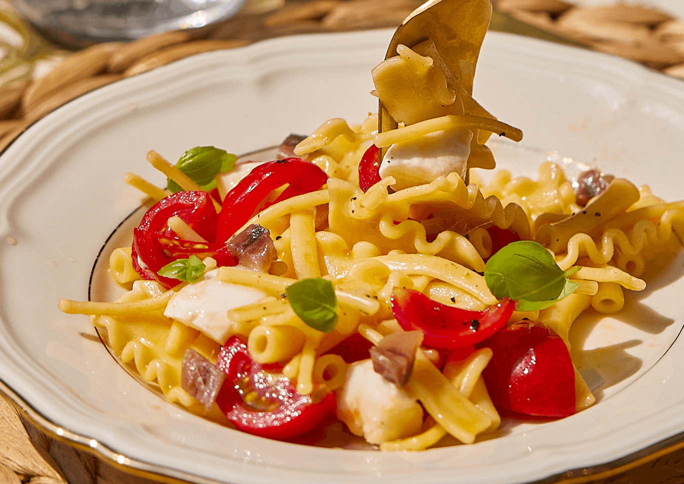 Pasta gamberetti e pomodorini: leggera e gustosa | Voiello