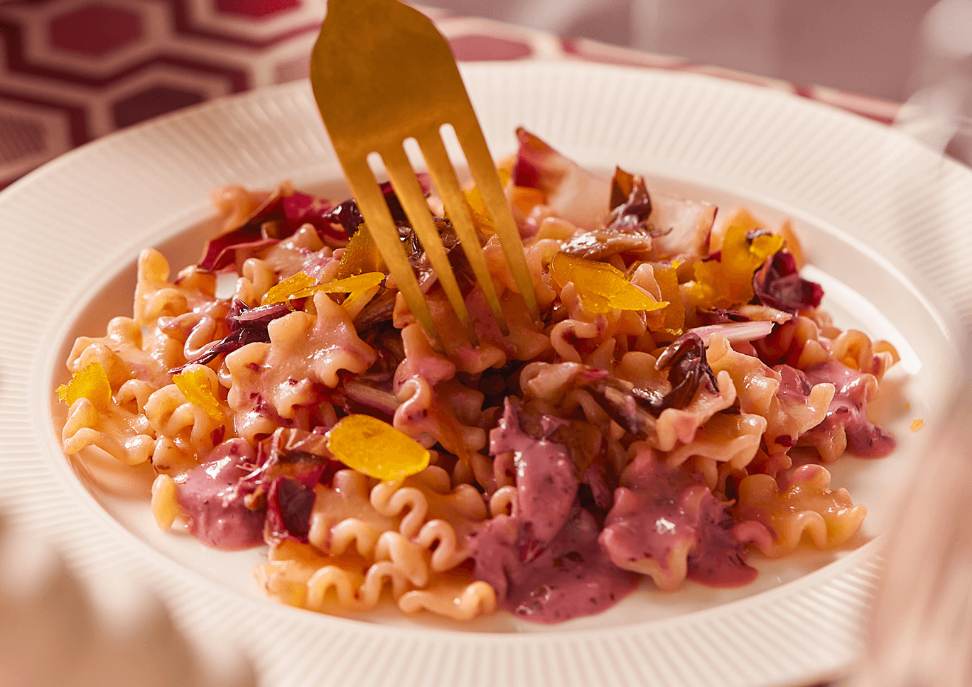La Gran Penna Ruvida n° 200 con Zucchine e Fiori di Zucca - Voiello