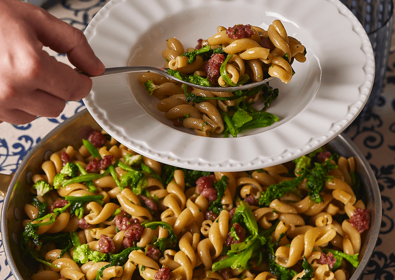Il Gran Fusillo n° 180 con pomodorini e ciliegine di mozzarella - Voiello